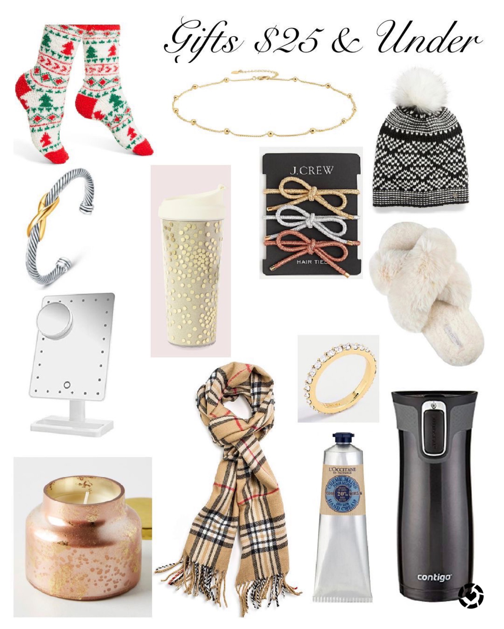 Gift Guide for Her: $25 & Under - A Peachie Life